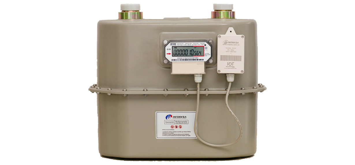 Digital gas meter